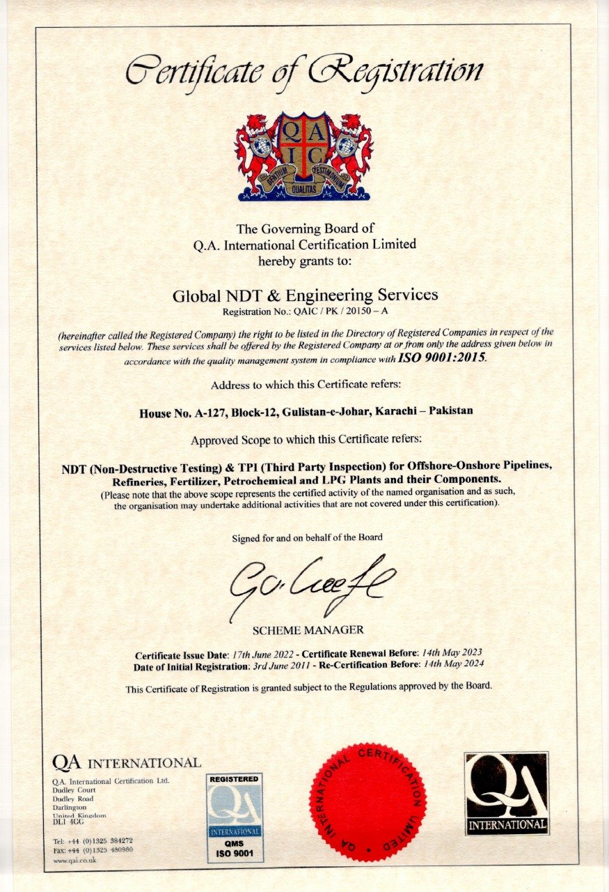 Global NDT & Engineering Services – Non-Destructive Testing ...